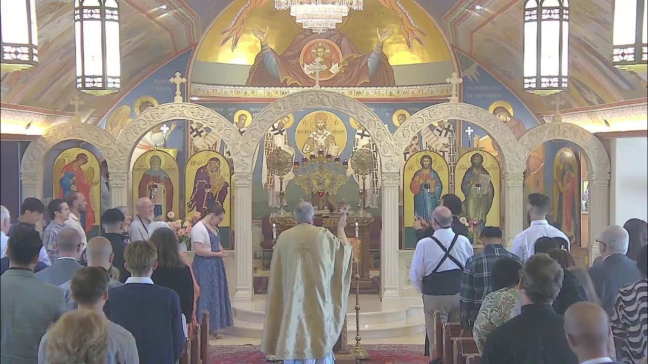 Orthros & Divine Liturgy Ecclesiastical New Year - 09-01-2024 - YouTube