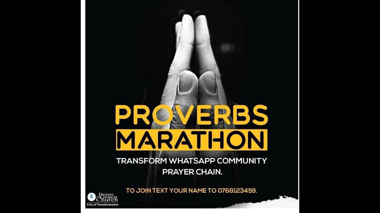 Proverbs Prayer Marathon Chapter 25. - YouTube