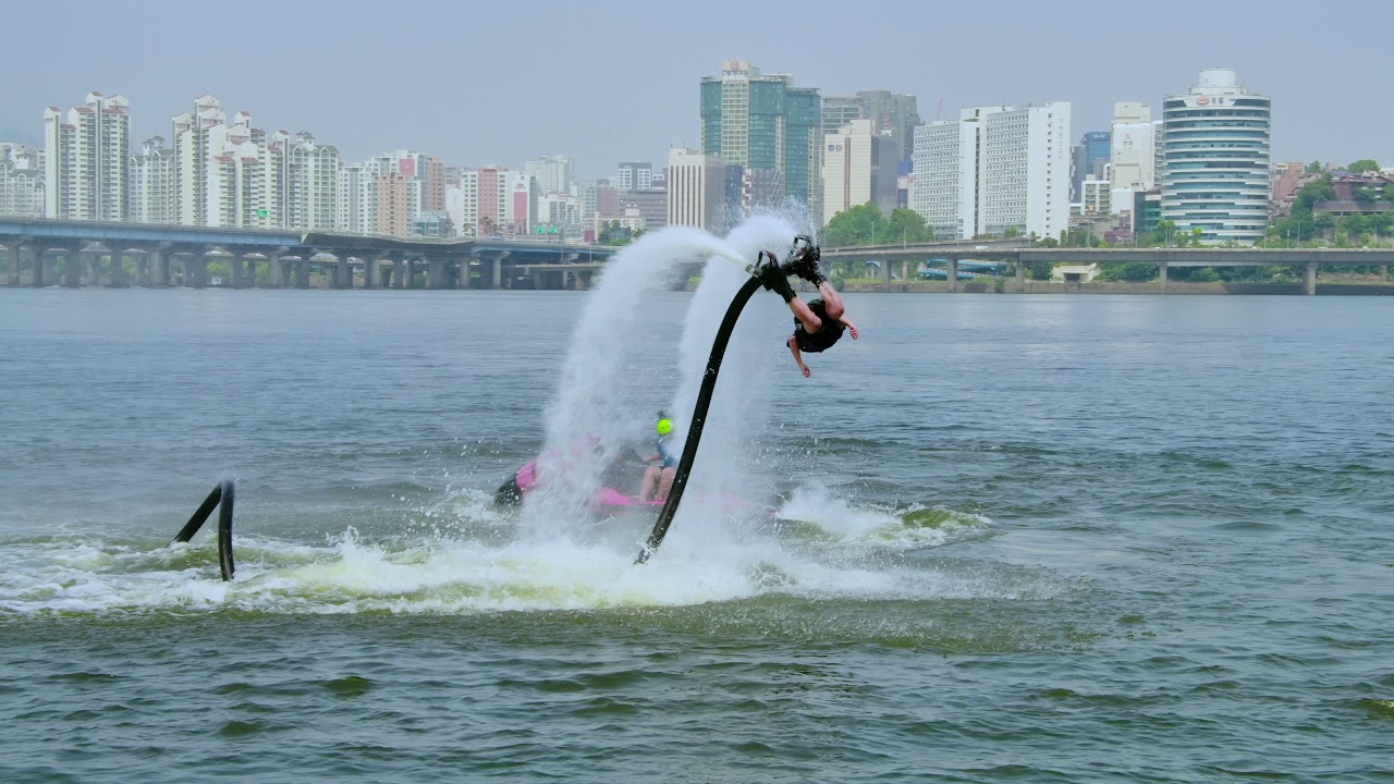 [4K] Slow Motion 120p, FlyBoard JML 윤이삭 - YouTube