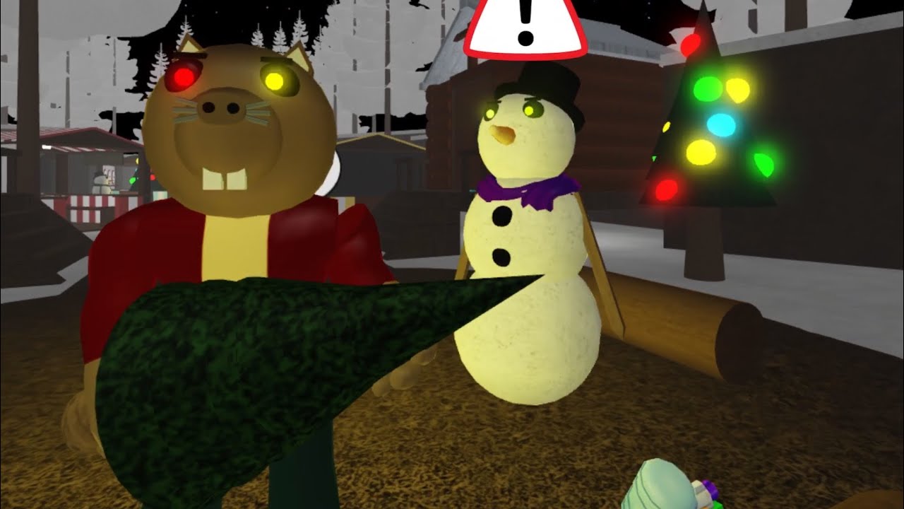 Piggy Fangame "Piggy Christmas Tree Farm" - How to Escape - YouTube
