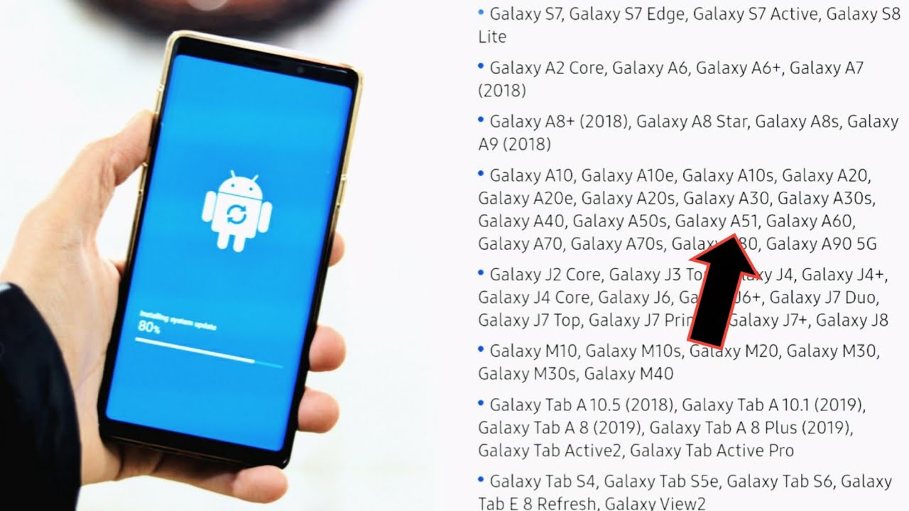 Samsung latest security patch update for Samsung phone A50, S10, M10 ...