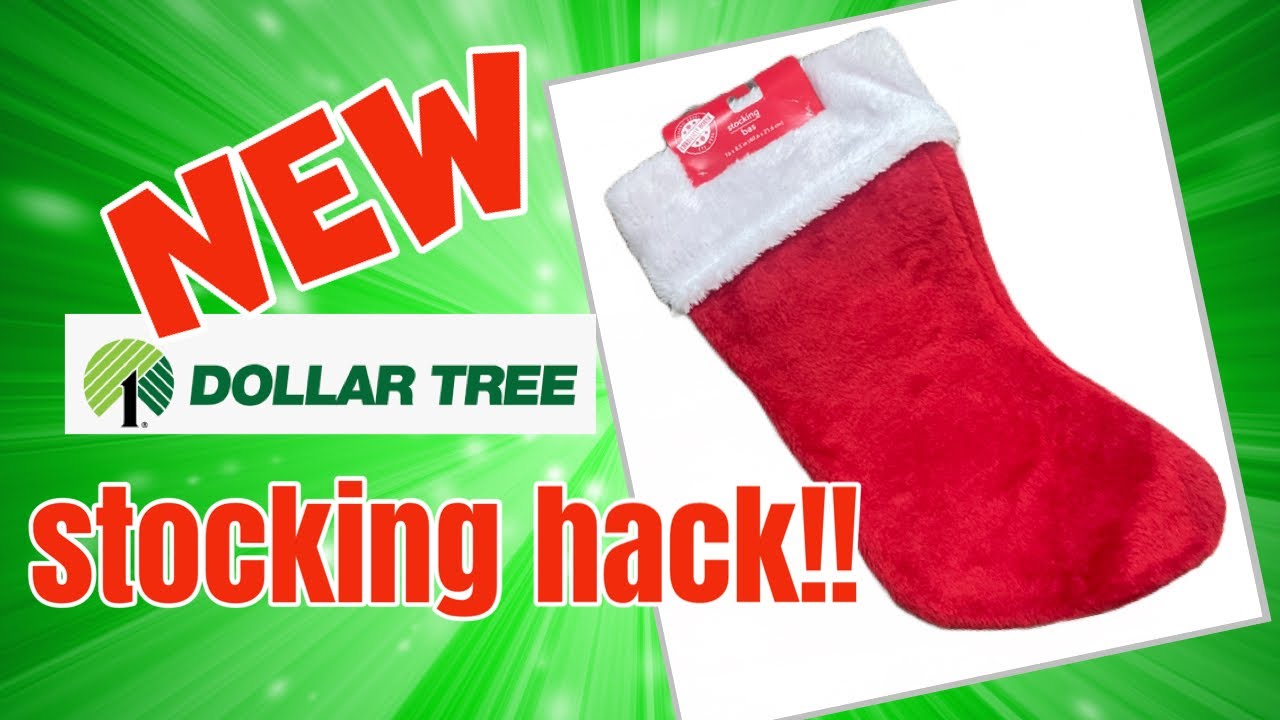 3 EASY CRAFTS from ONE Dollar Tree Stocking! GREAT LAST-MINUTE IDEAS ...