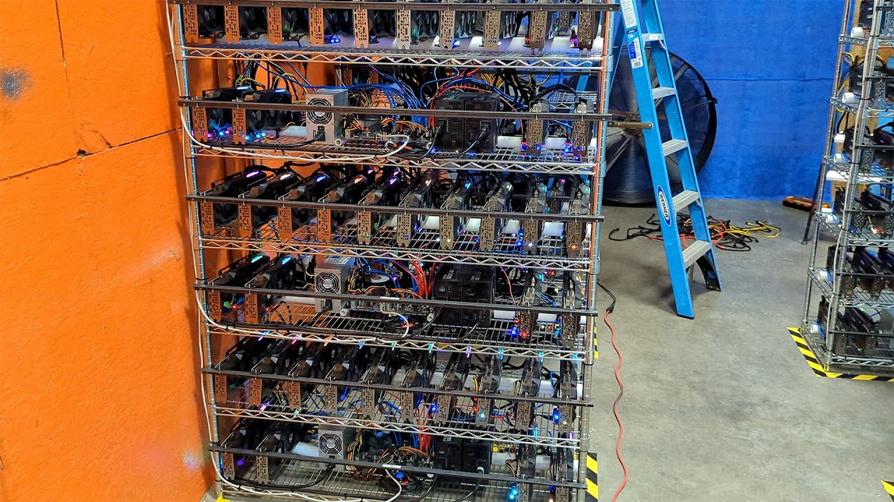 GPU Mining Farm Update - 3080, B250, Over 300 GPU Mining Farm - YouTube