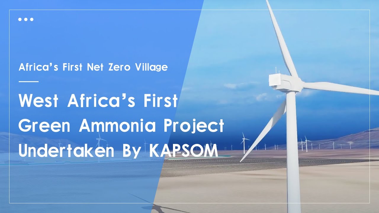 Africa’s First Net Zero Village | West Africa’s First Green Ammonia ...