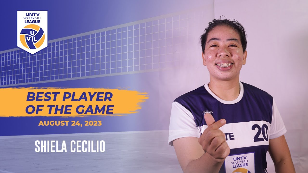 Best Player of the Game: Shiela Cecilio of Senate Lady Defenders ...