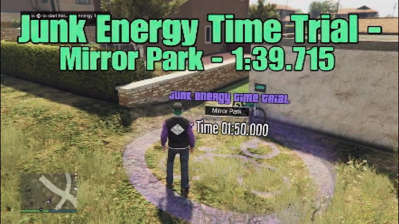 GTA Online (PS5) - Junk Energy Time Trial - Mirror Park - 1:39.715 ...