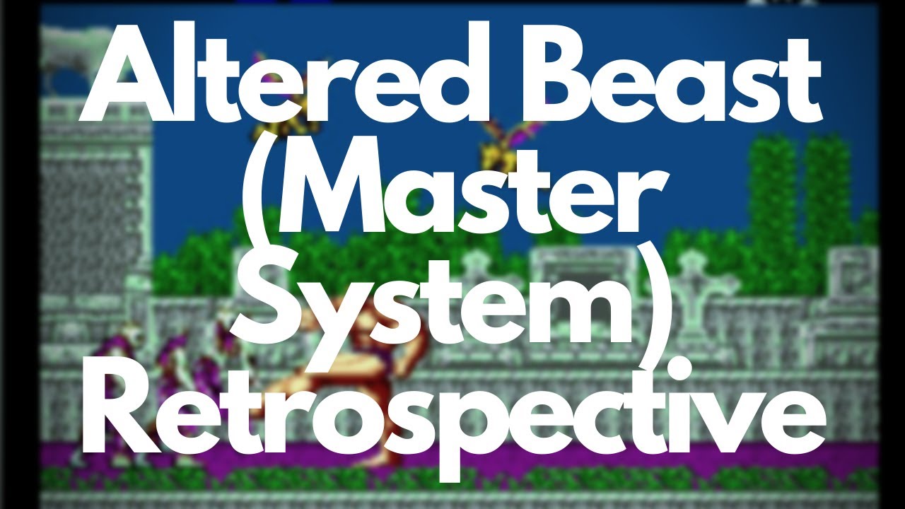 Altered Beast (Master System) Retrospective - YouTube