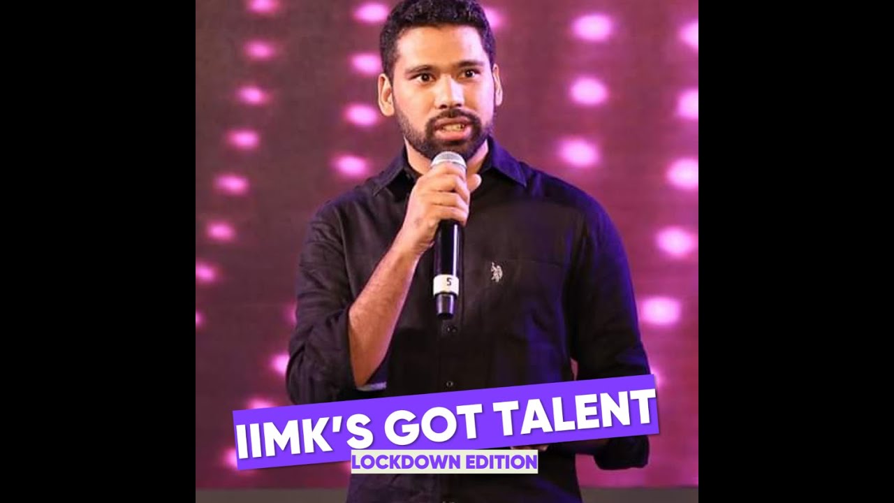 Sneak-peek: IIMK's Got Talent with Tony Sebastian - YouTube
