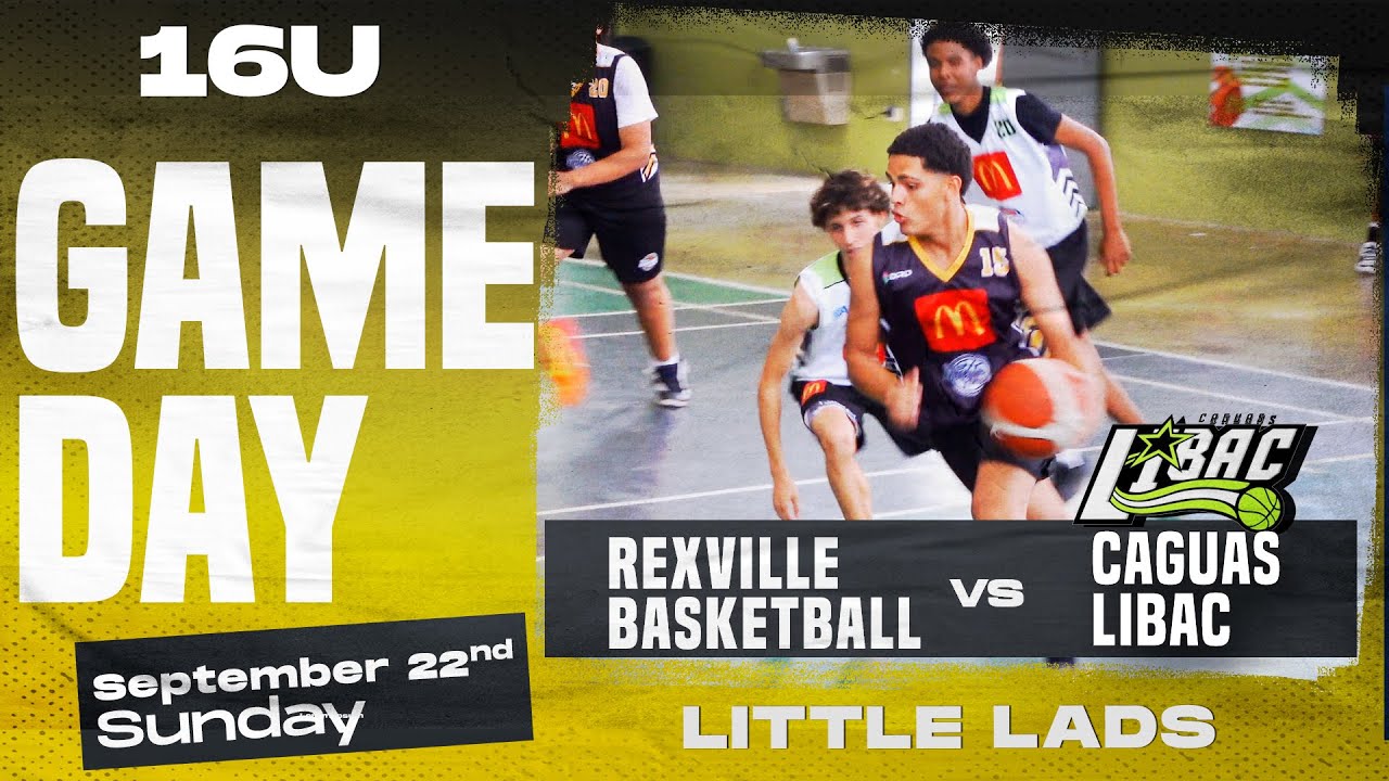 Caguas Libac vs Rexville Basketball League, Little Lads 16U Game, 22 de ...