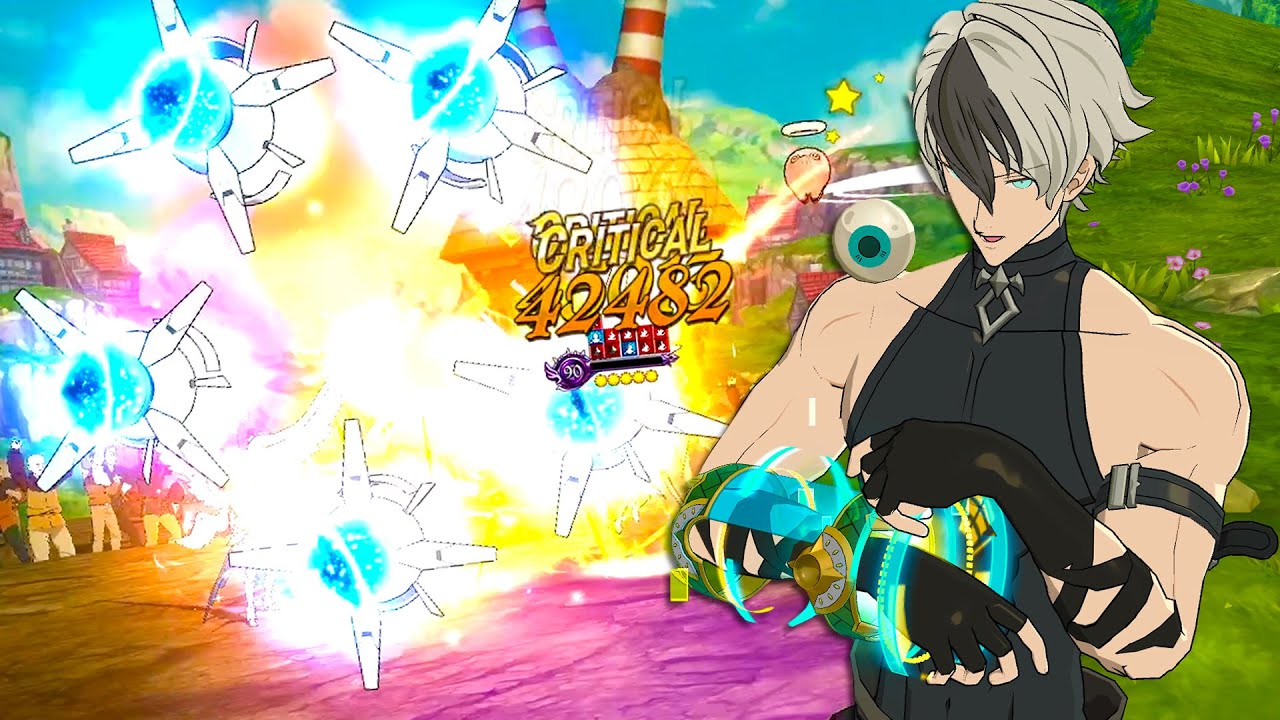 Is Red Shin With His Holy Relic Actually That Good? | 7DS Grand Cross ...