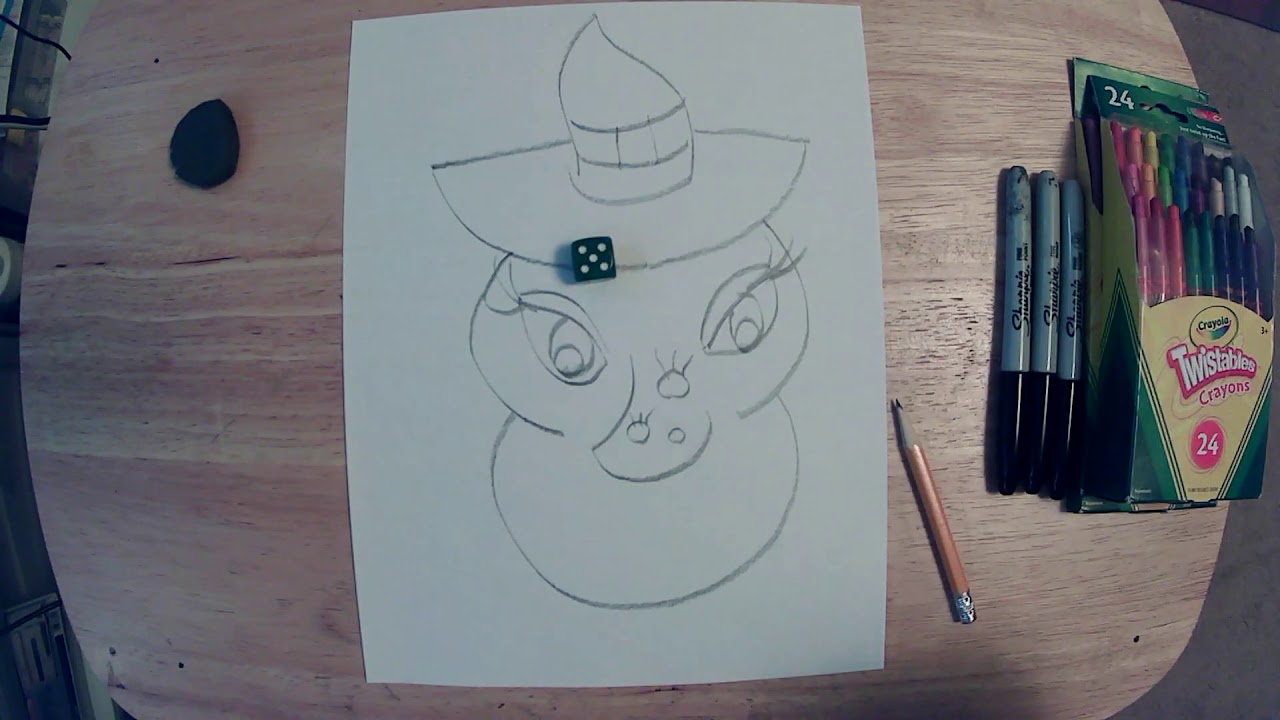 Roll A Witch Project on Paper - YouTube