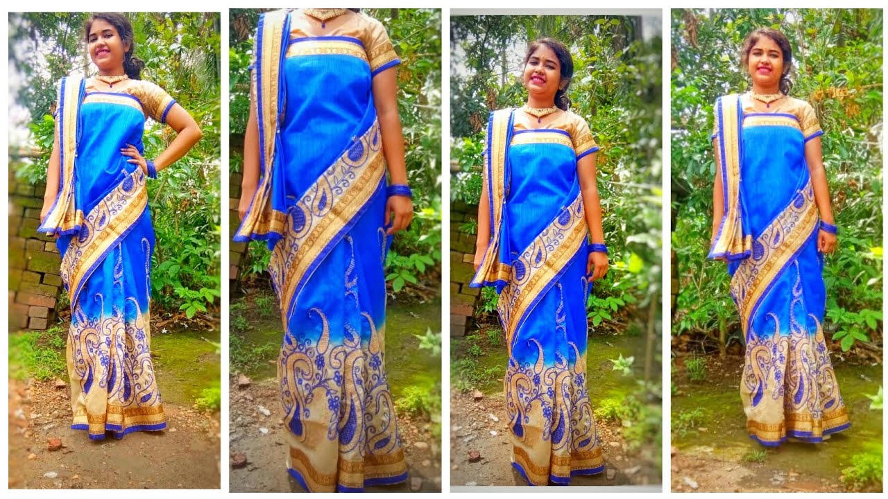 How to wear a Coorgi (karnataka style) saree|how to wear a new style ...
