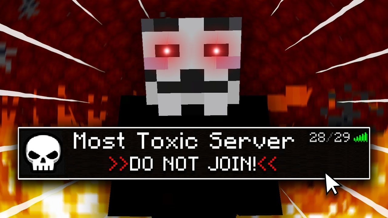Exposing Minecraft's Most TOXIC Server - YouTube