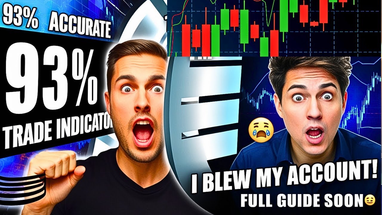 93% Accurate trade indicator it works for 1m scalpers only | i blow my account | full guide soon ...