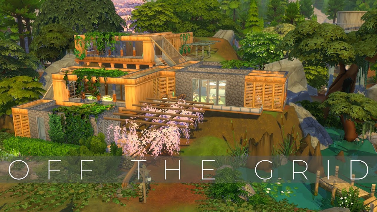 The Sims 4 Speed Build OFF THE GRID LIVING NOCC YouTube the-sims-4-speed-build-off-the-grid-living-nocc-youtube
