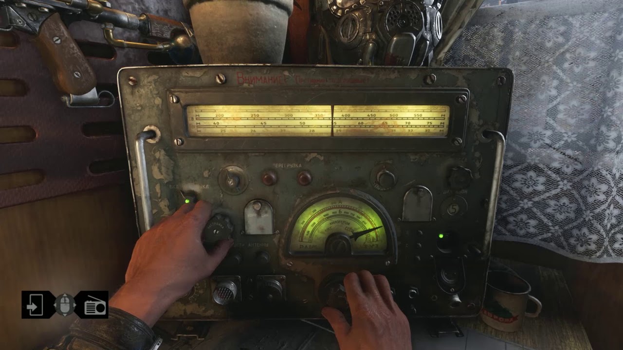 Metro Exodus - Tuning up the bandit radio - YouTube