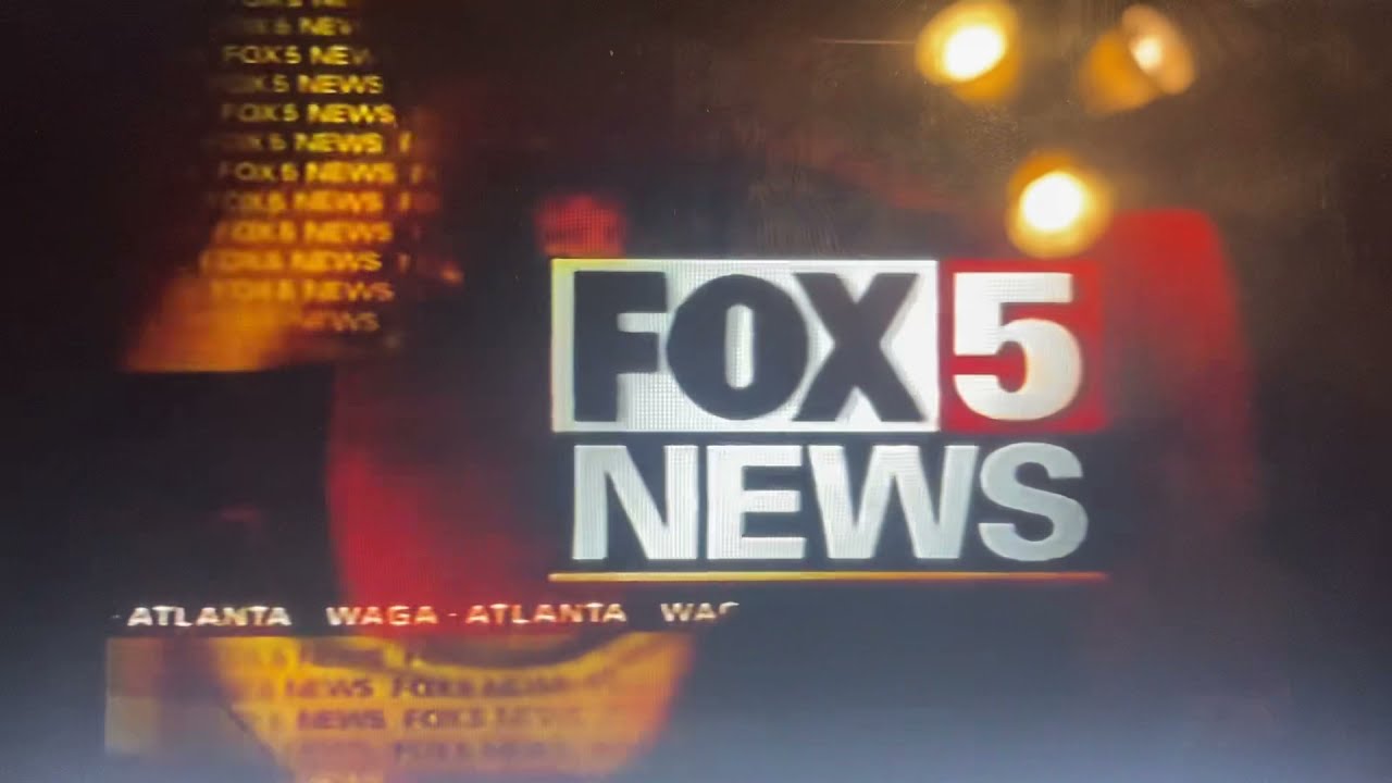 WAGA Fox 5 News at 10pm open April 6, 2004 - YouTube