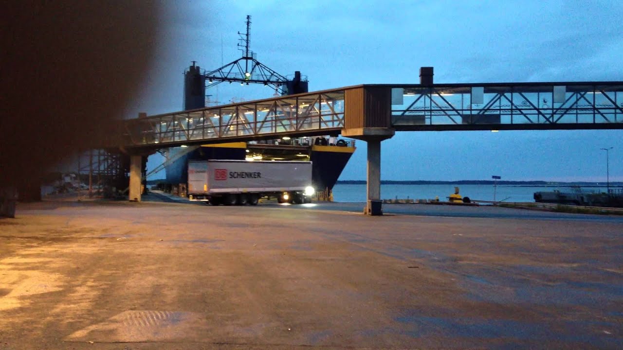 RG-Line's RG1 Arrive to Port of Vaasa Pt. 2/2 - YouTube