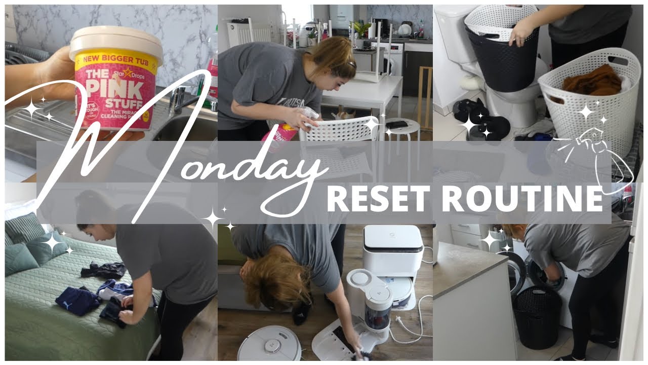 MONDAY RESET ROUTINE | MOTIVATION EXTRÊME | MAISON COMPLETE | 50 ...