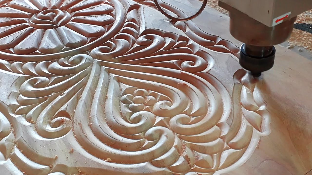 Wonderful Wooden Design by CNC Router Machine || Awesome Wooden Design ...