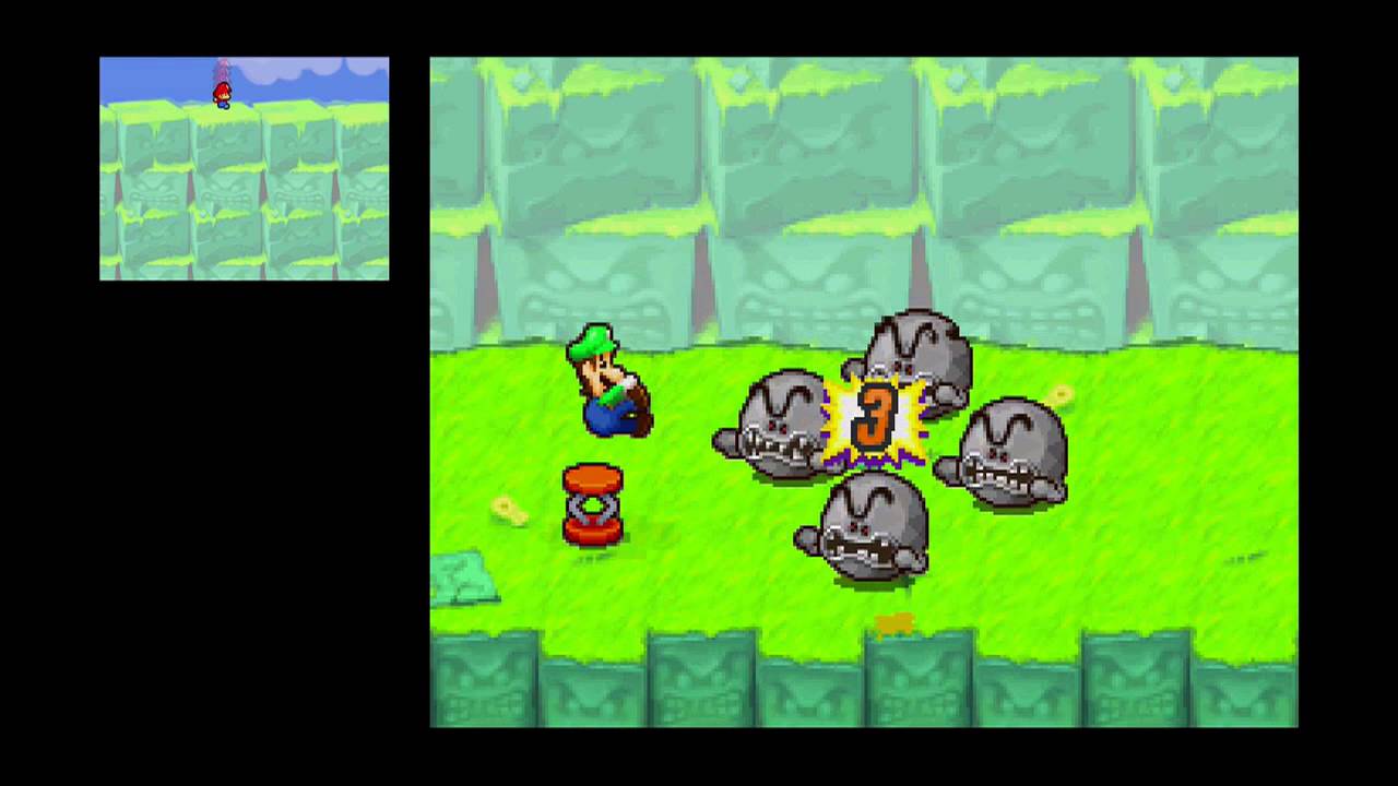 Mario & Luigi: Partners in Time Boss 9 - Mrs. Thwomp - YouTube