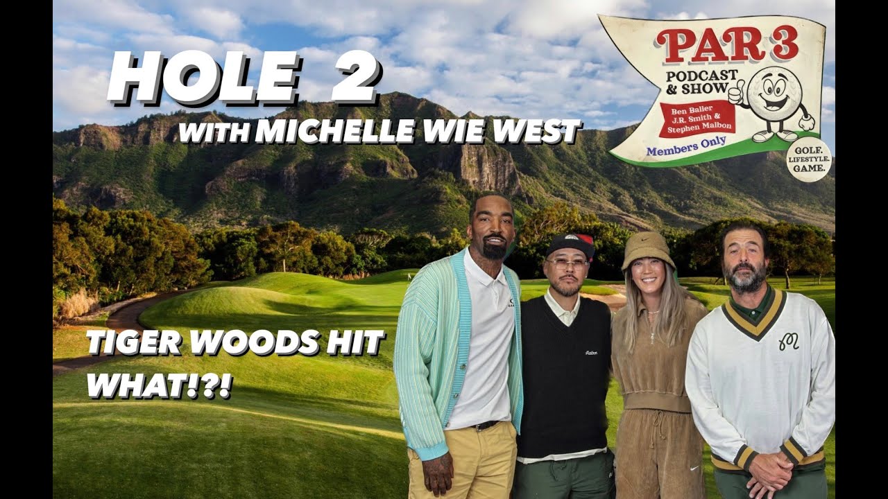 Michelle Wie West on Playing The Men's Tour with Tiger Woords - YouTube