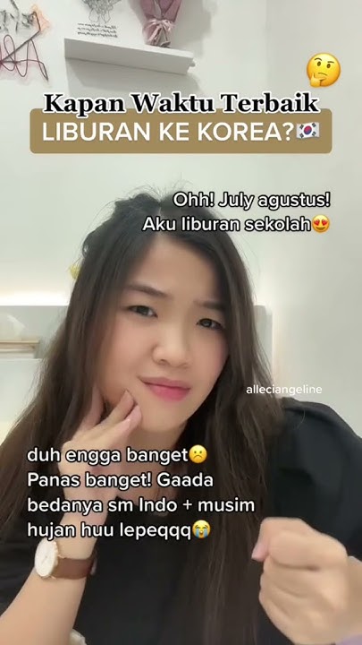 INI DIA BULAN TERBAIK KE KOREA!😍 #shorts #shortvideo #trending #korea #best #viral #autumn # ...