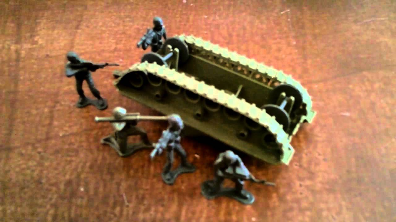 Mini Plastic Soldier War - YouTube