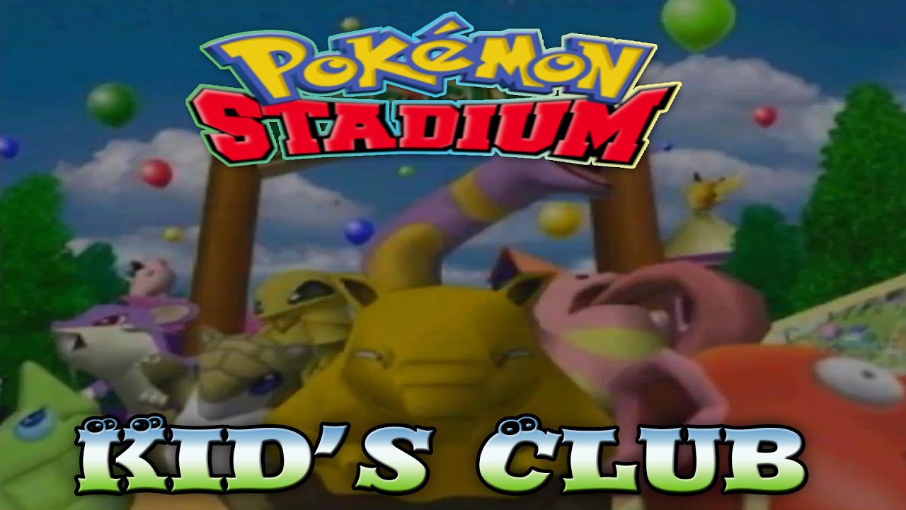 Pokemon Stadium 1 Kids Cub - YouTube