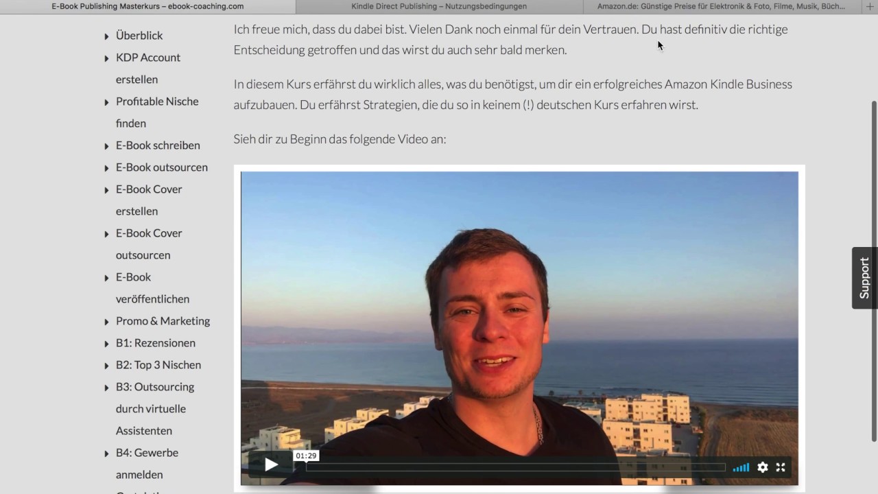 Grigori Kalinski Erfahrung zum Masterkurs (Amazon Kindle Kurs ...