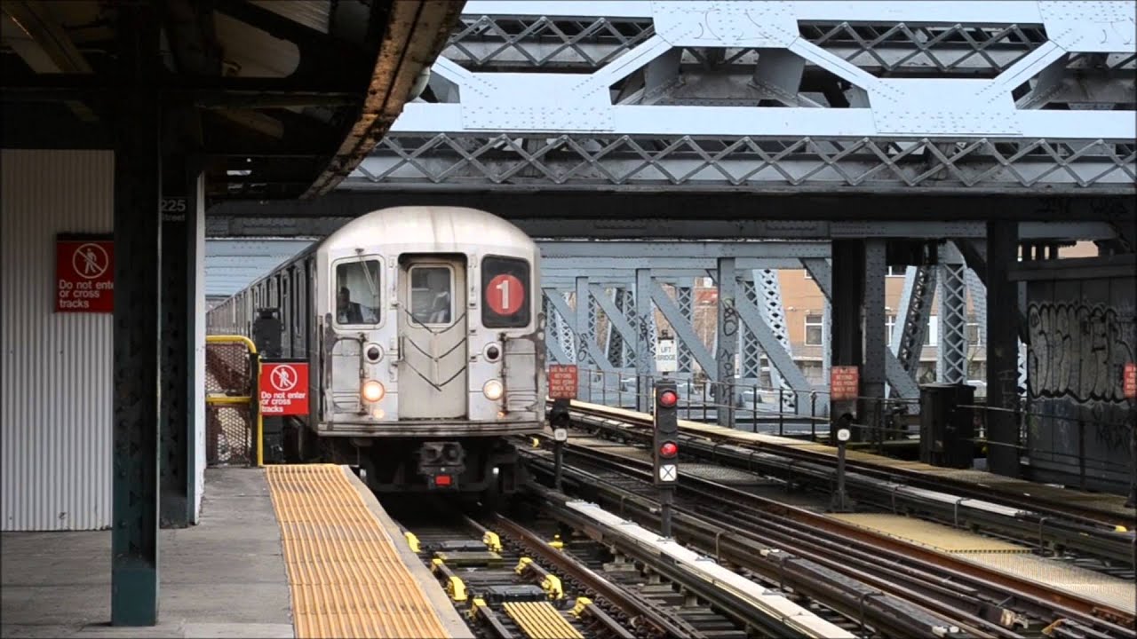1 Train at 225th Street - YouTube