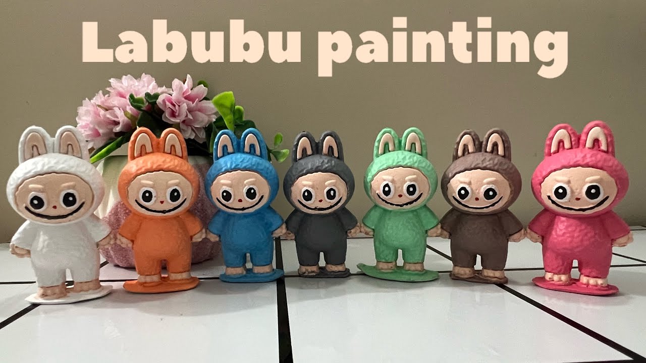 Labubu monster painting #colors #labubu #painting #cute #watercolor ...