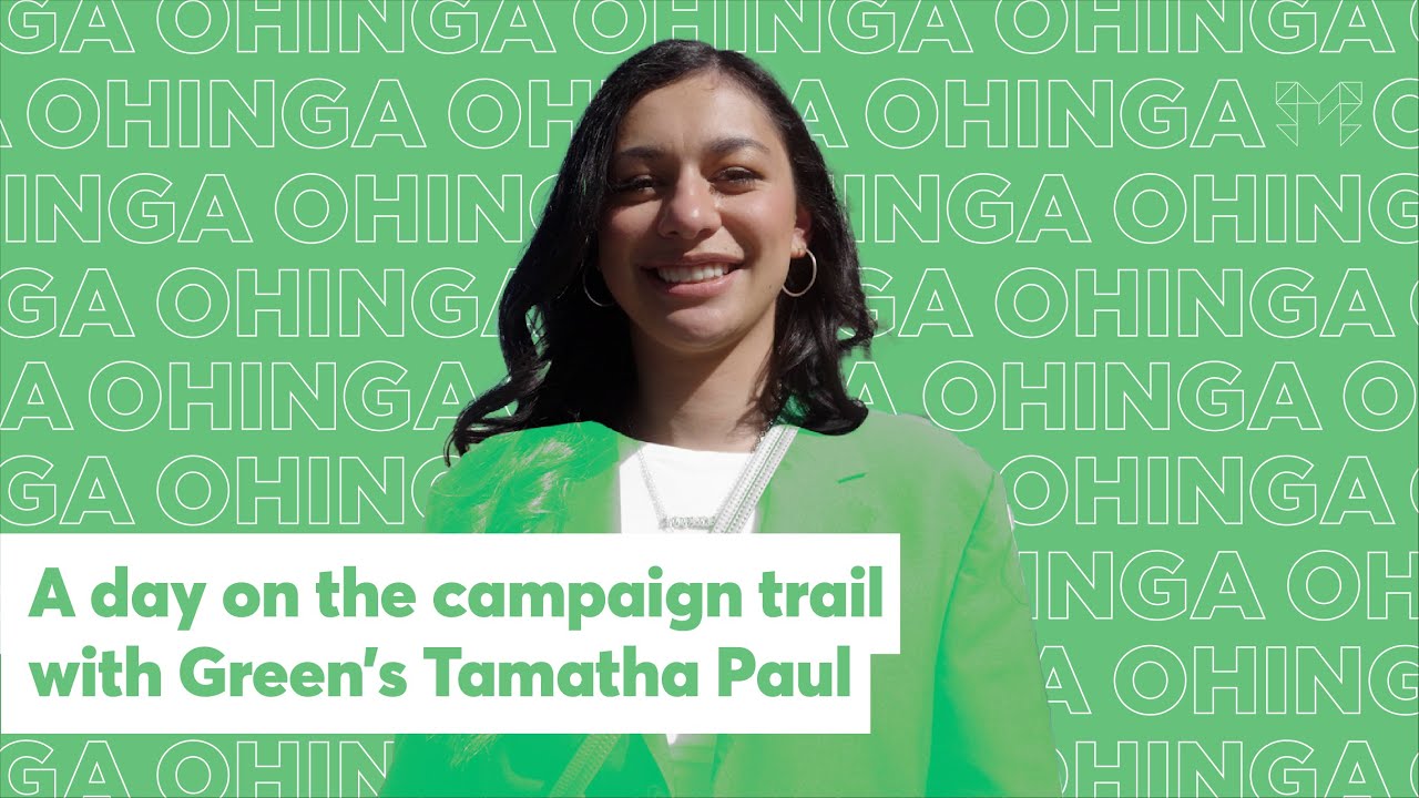 A day on the campaign trail with the Green’s Tamatha Paul - YouTube