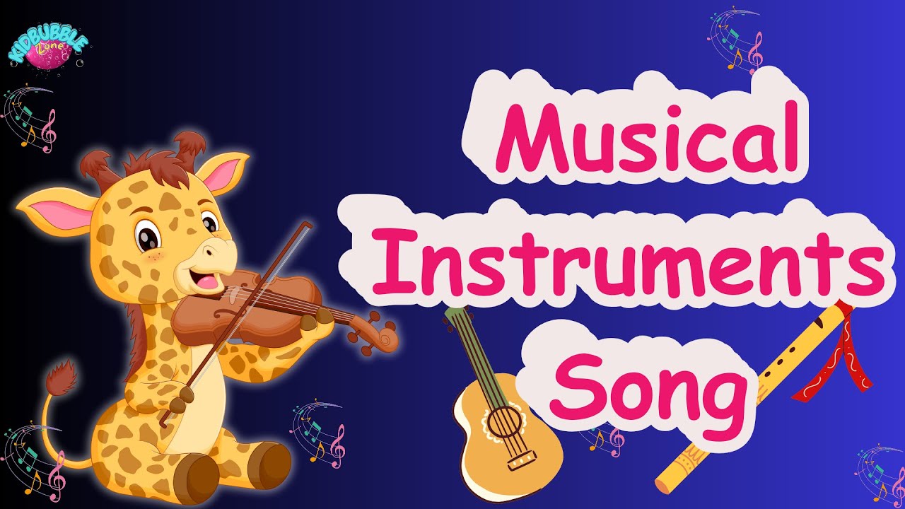 Meet the Musical Instruments - Fun Educational Song for Kids! - YouTube