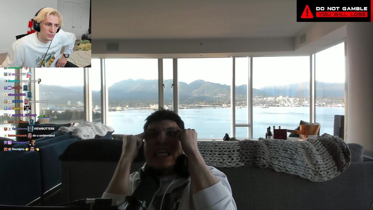 xQc reacts to Train getting into another Schizo Rant - YouTube