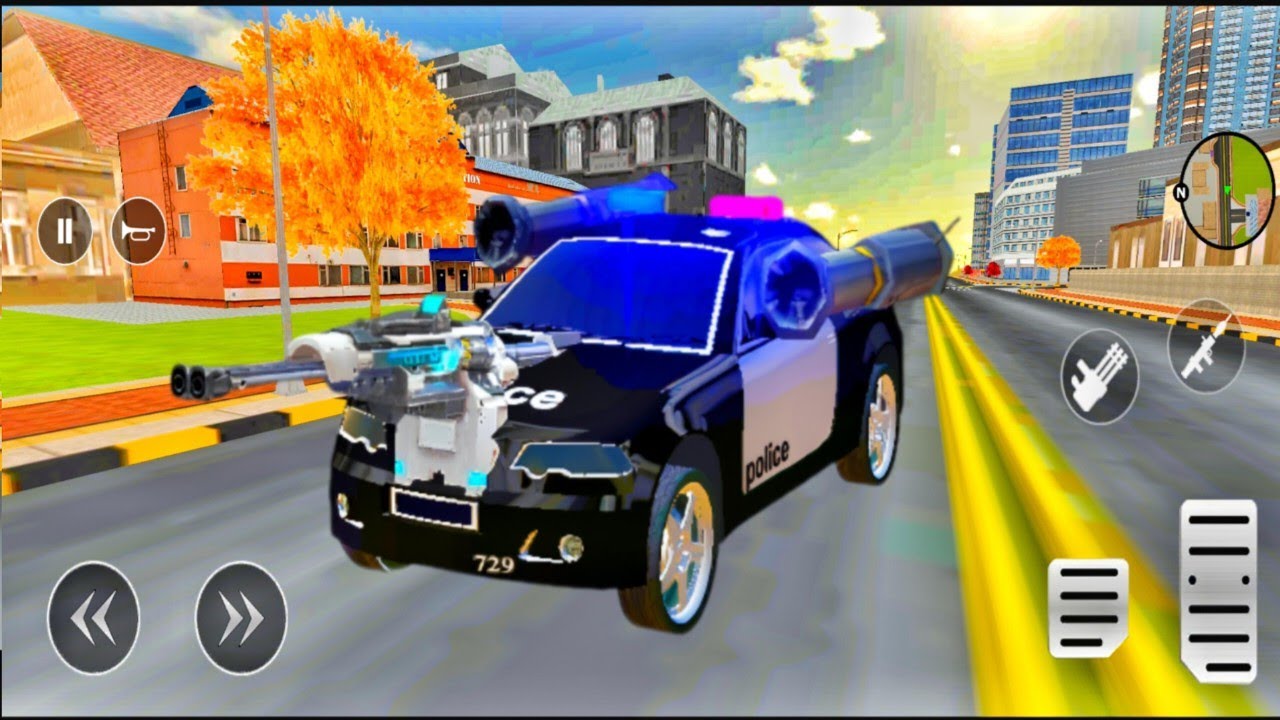 Police Car Chase Simulator Gameplay | Police Mission Chase Master Game ...
