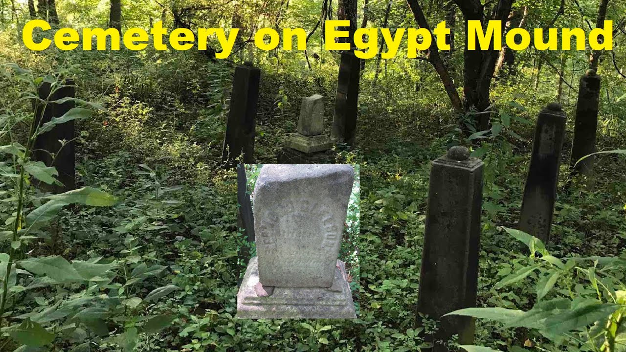 Cuyahoga Valley Egypt/Pyramid MOUND of Tinkers Creek in Bedford ...