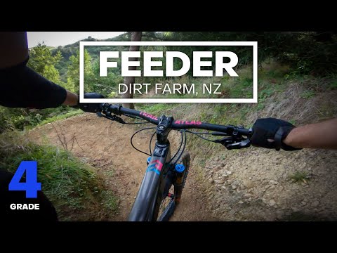 STEEP & RUTTED - Feeder Mountain Bike Trail (Grade 4 - Advanced) | Dirt farm, Manakau