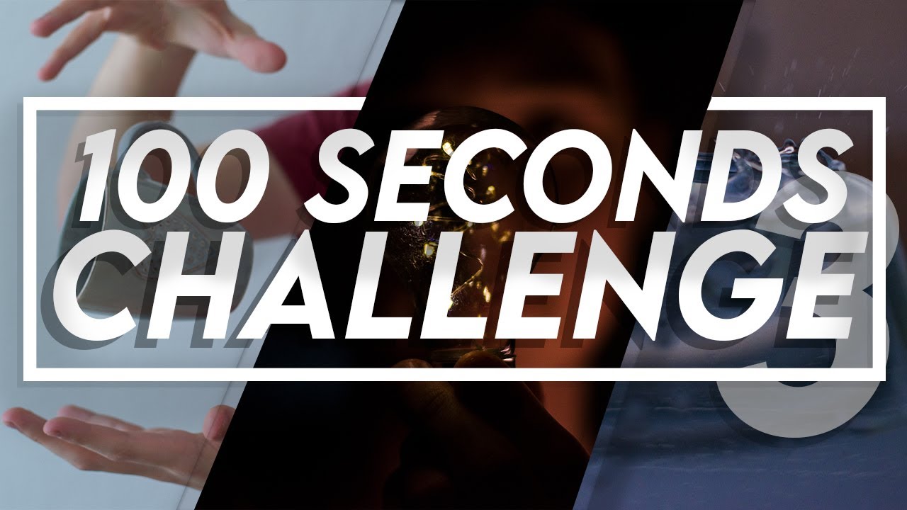 100 SECONDS CHALLENGE of photography ideas at home 3 - YouTube