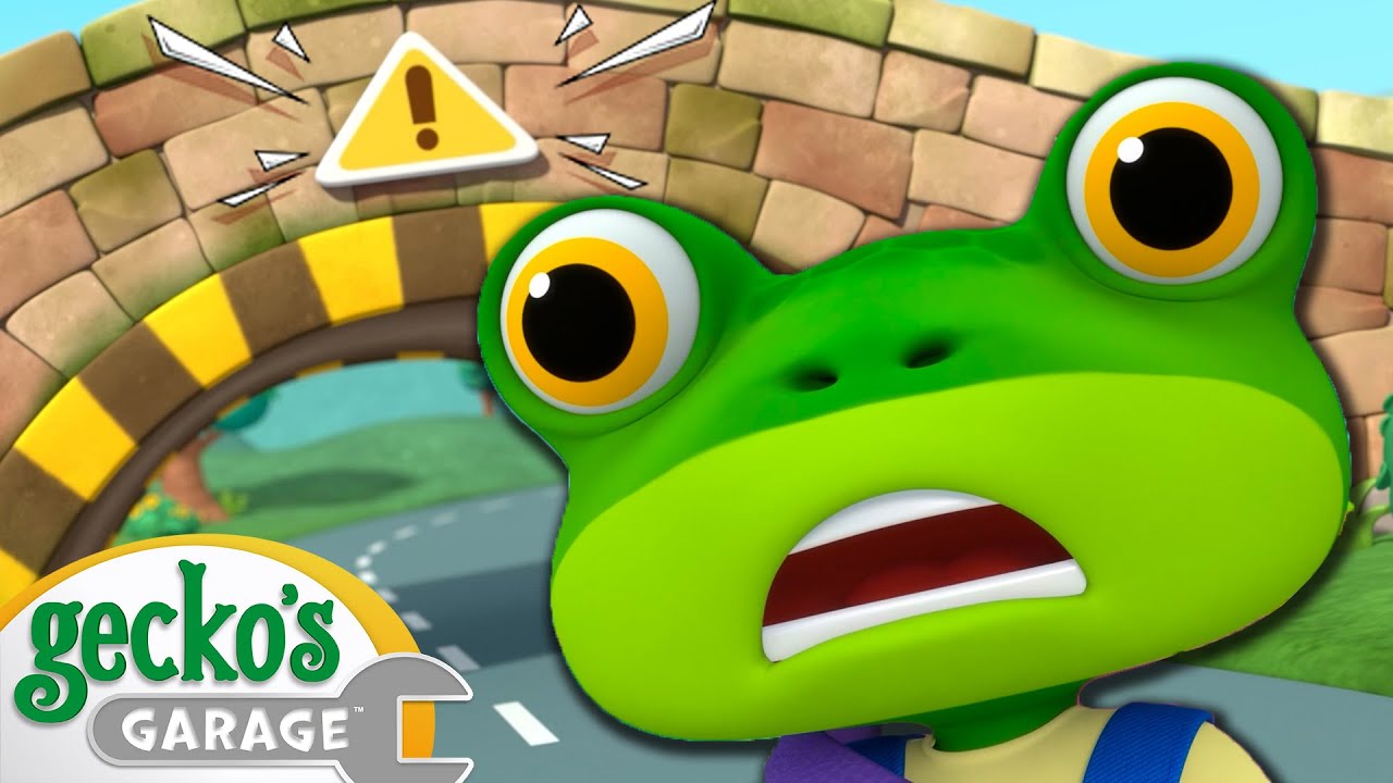 The Bus Route Boo Boo! 😱 | Go Gecko's Garage! | Kids Cartoons - YouTube