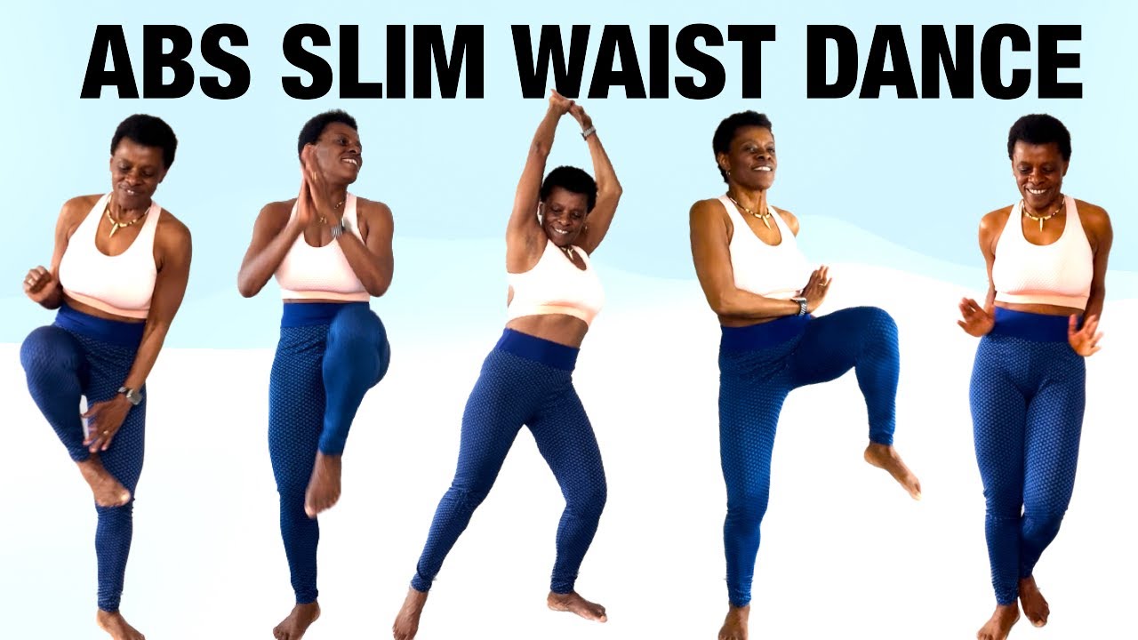 🔥 24 MIN STANDING ABS CARDIO & SLIM WAIST DANCE FOR WEIGHT LOSS - No ...
