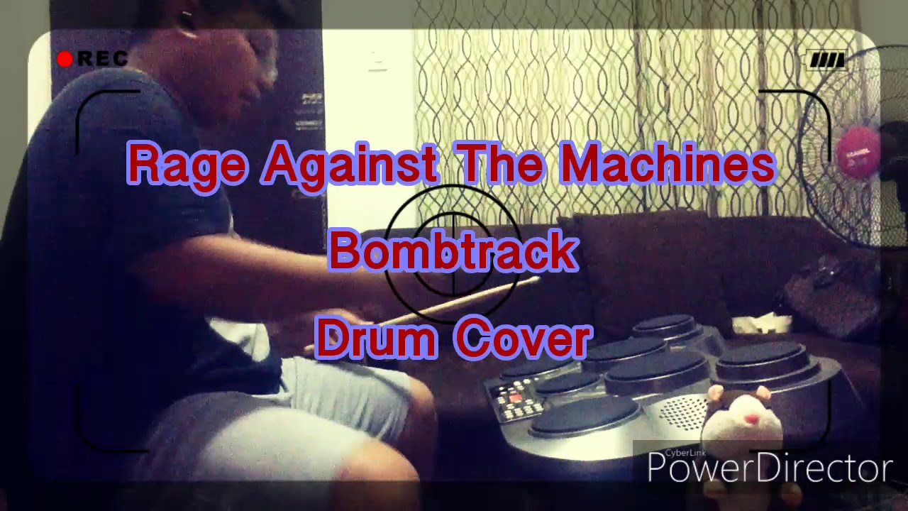 Drum cover-bombtrack by rage against the machines - YouTube
