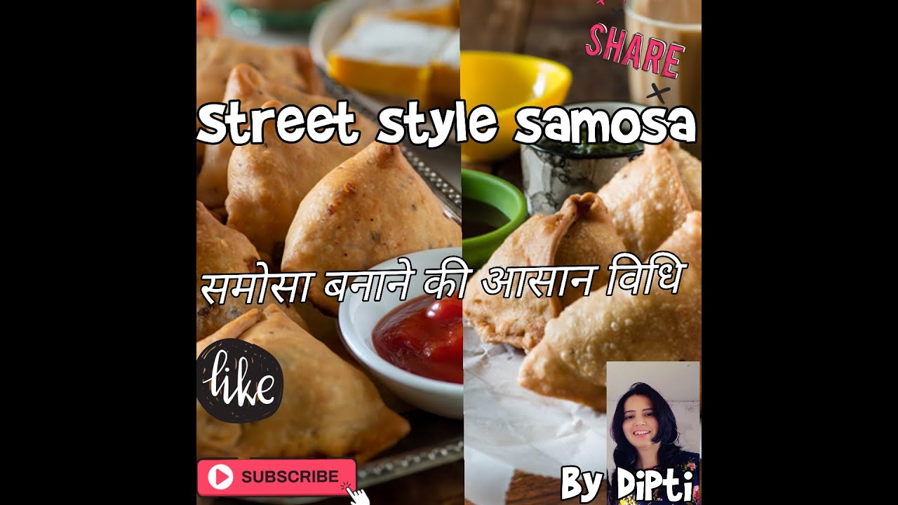 Street style samosa recipe .......In this Lockdown make yummy street ...