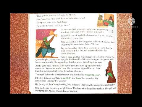 Class-3.. English Harbour.. Chapter-1.. The Weightlifting Princess (Explanation)