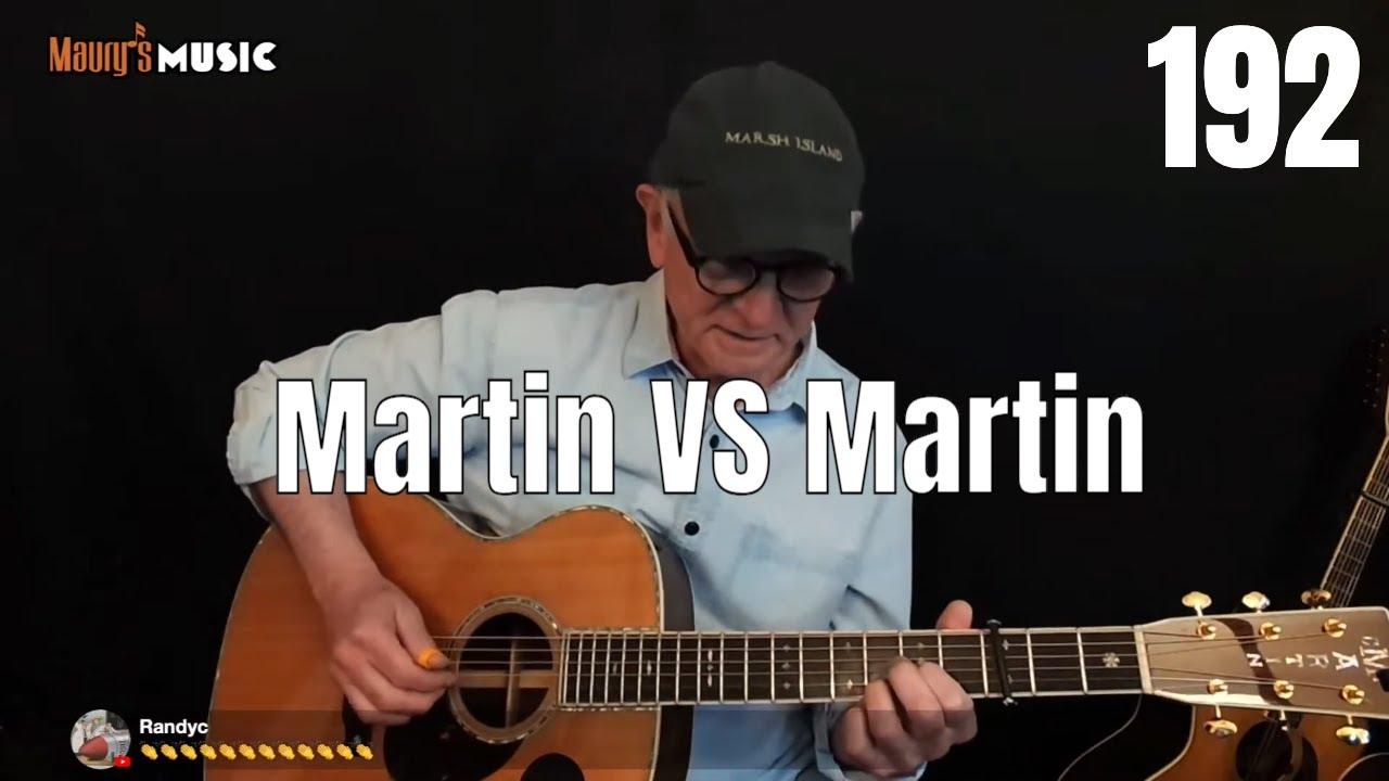 Virtual House Concert! Martin vs Martin 192 - YouTube