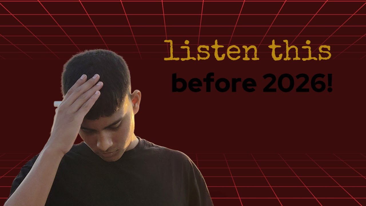 3 Tips To Become Better Before 2026 | Don’t Waste 2026 Like 2025 ...