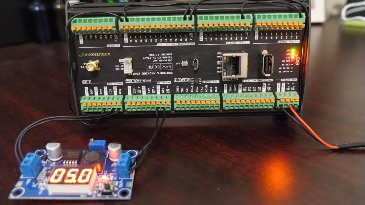 Portenta Machine Control Wifi Test Youtube