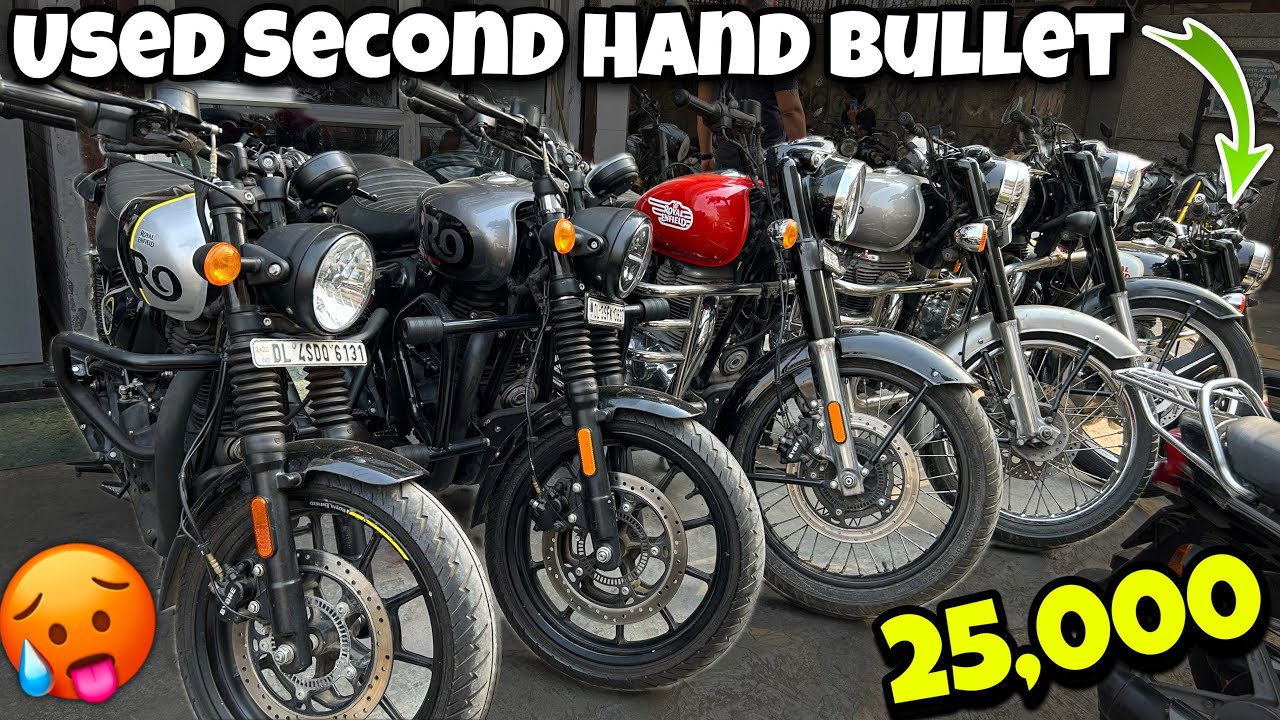25,000 Second Hand Bullet Market | Used Bullet Market | Second Hand ...