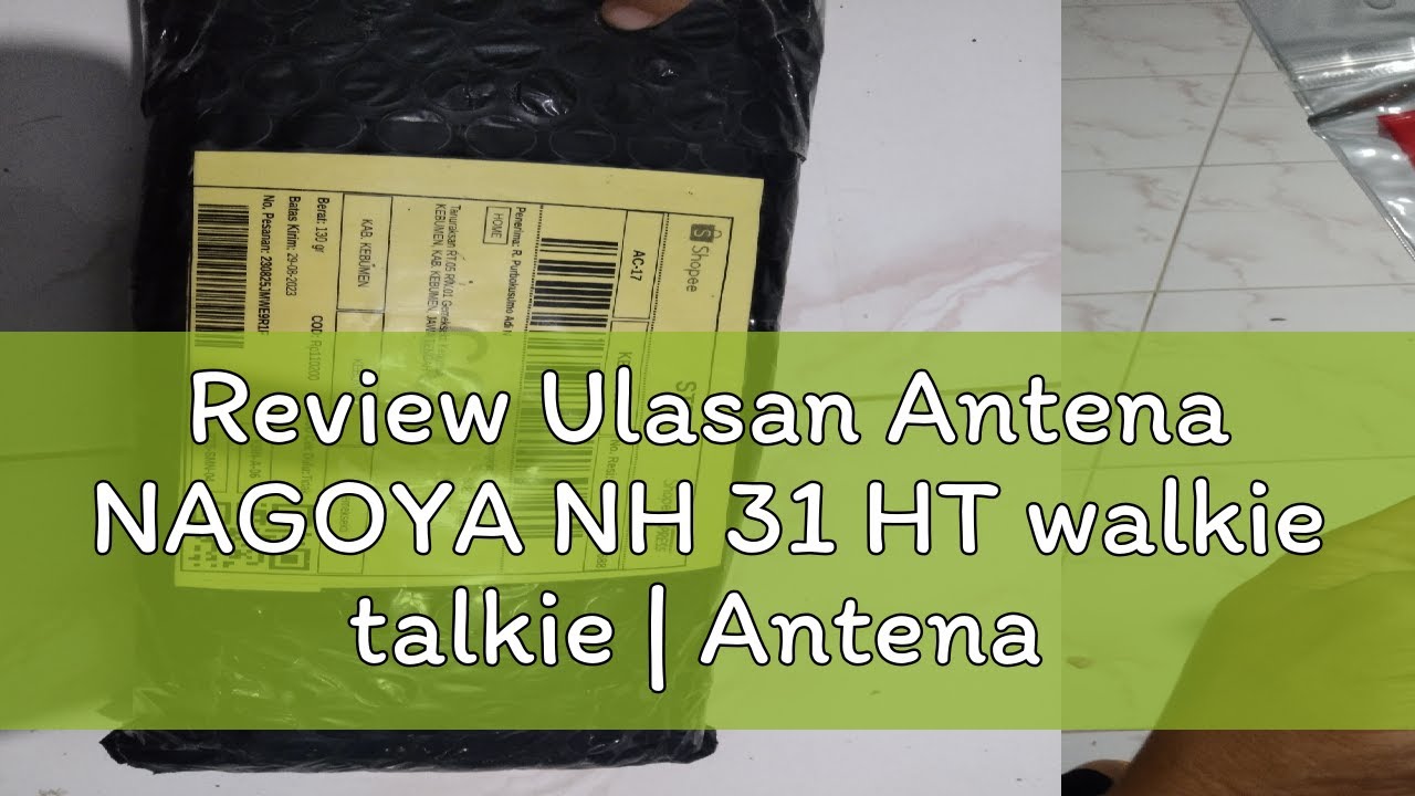 Review Ulasan Antena NAGOYA NH 31 HT walkie talkie | Antena NAGOYA NH31 ...