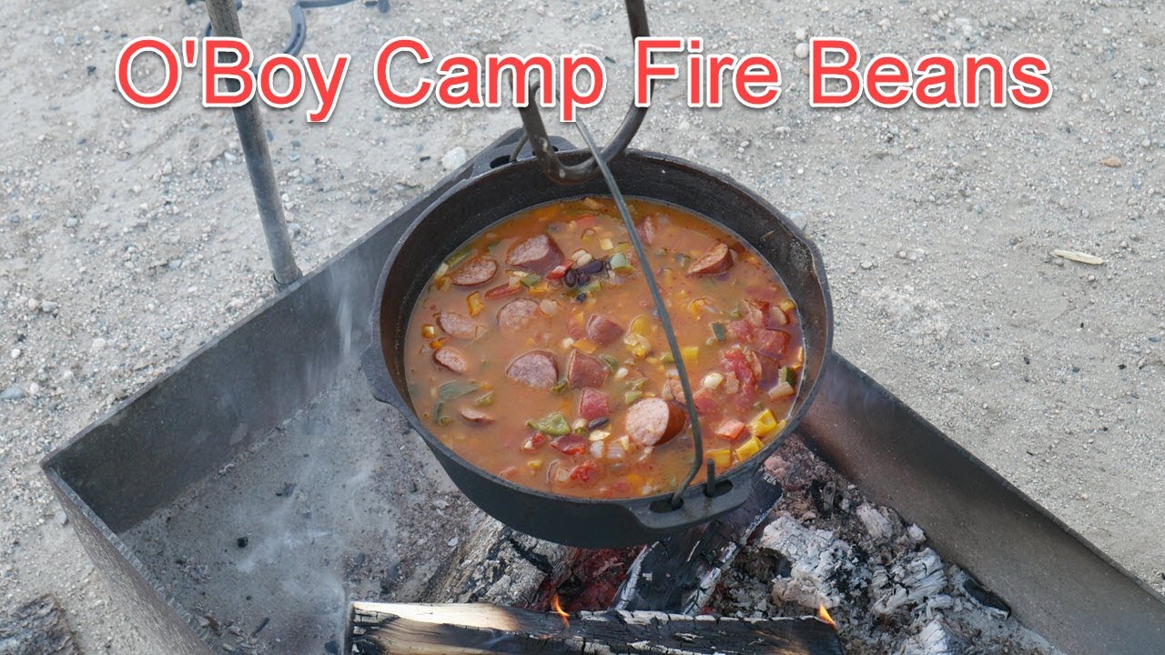 Campfire Beans with smoked Sausage (2020) - YouTube